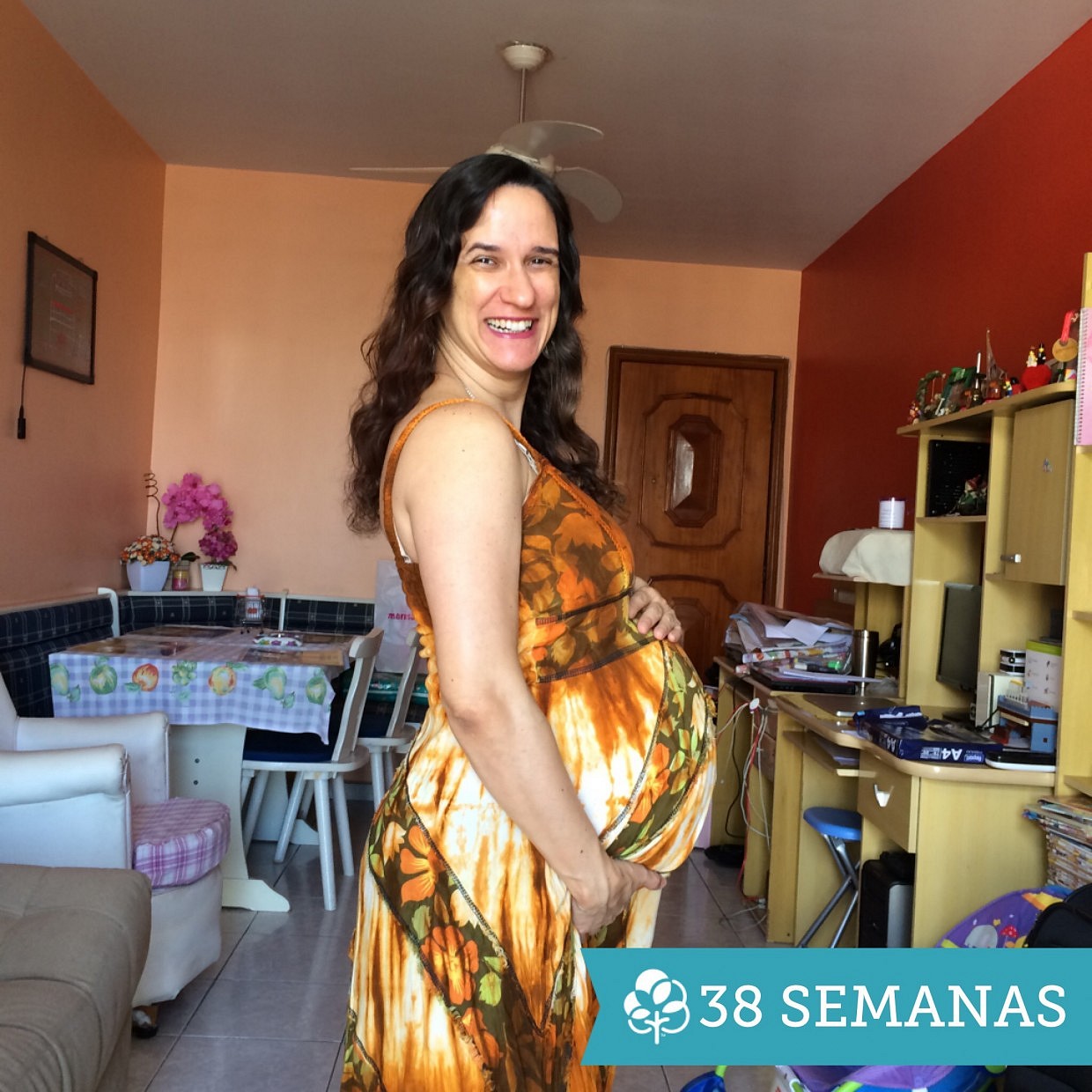 38 semanas de gravidez — Família Quadrada